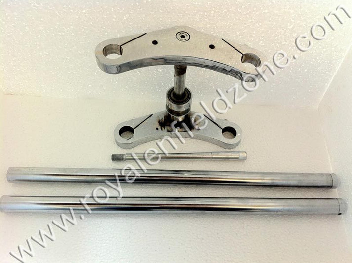CUSTOM CHOPPER STYLE BROAD FRONT FORK FOR 150 NUMBER FRONT TYRE FOR RO ...