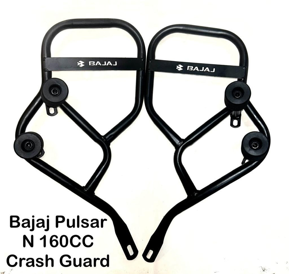 BAJAJ PULSAR N 160CC CRASH GUARD / LEG GUARD / FRAME SLIDER – Royal ...