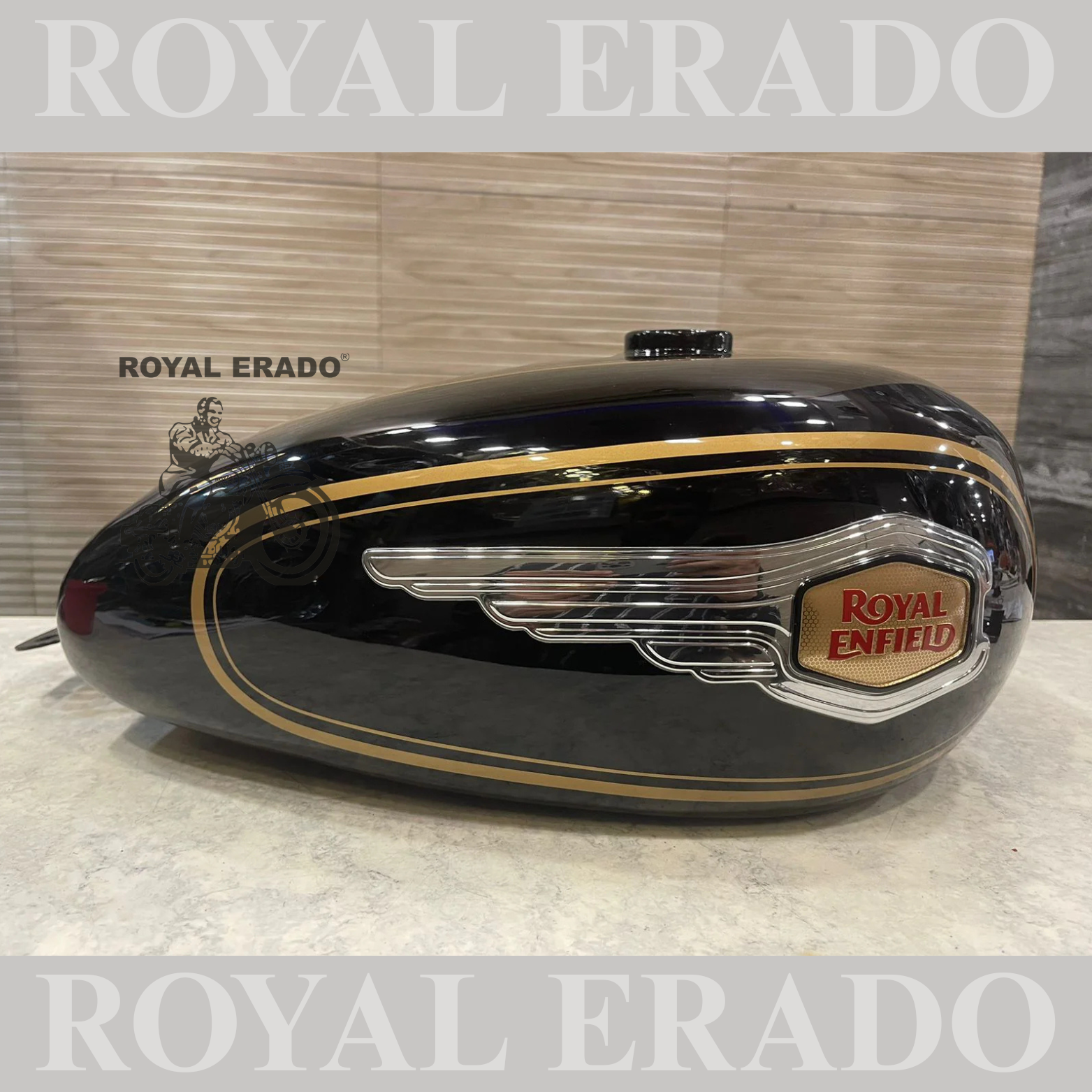 Royal Enfield tank standard model freshly made for bs-3 bs-4 with pinn ...