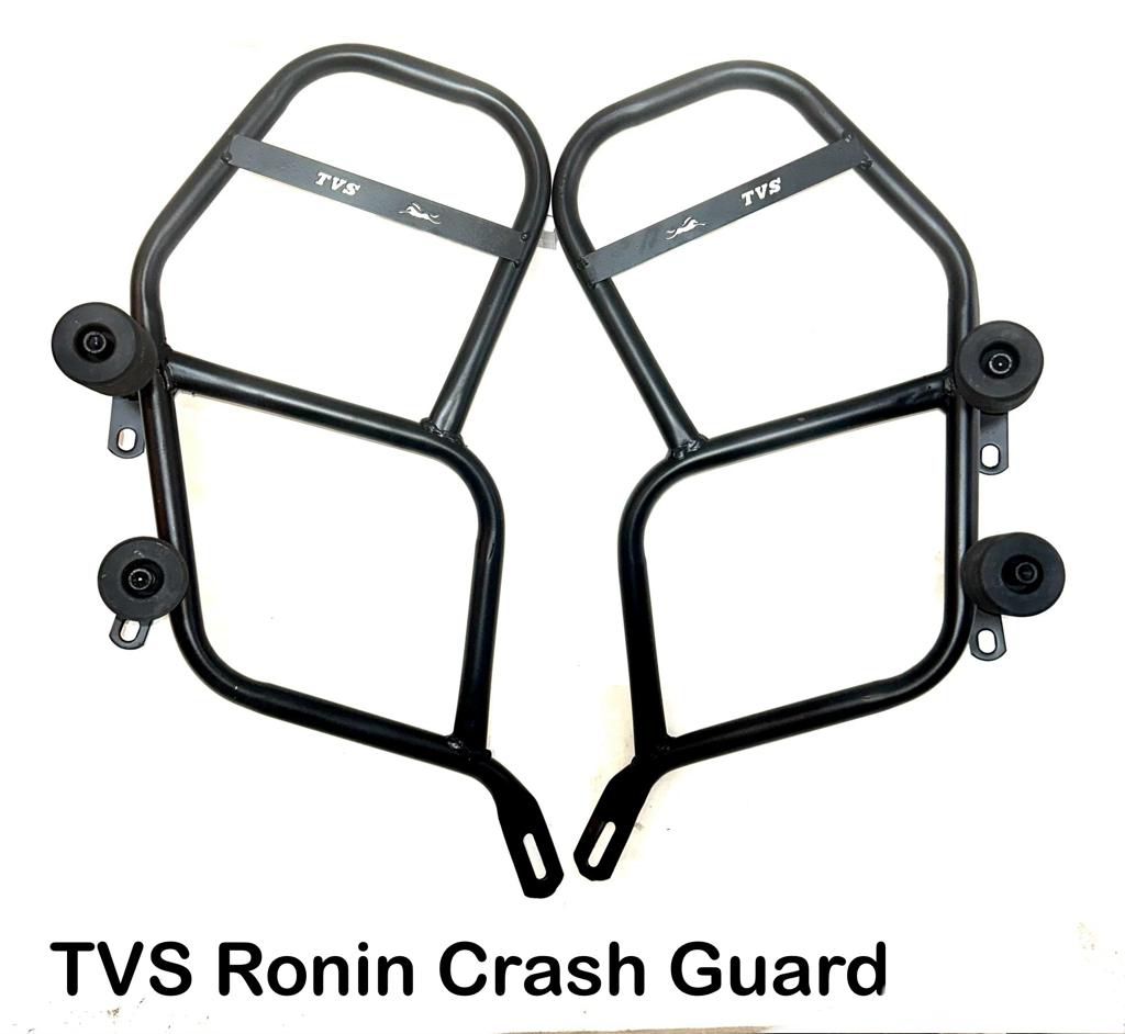 TVS RONIN CRASH BAR / FRAME SLIDER / LEG GUARD – Royal Erado Accessories