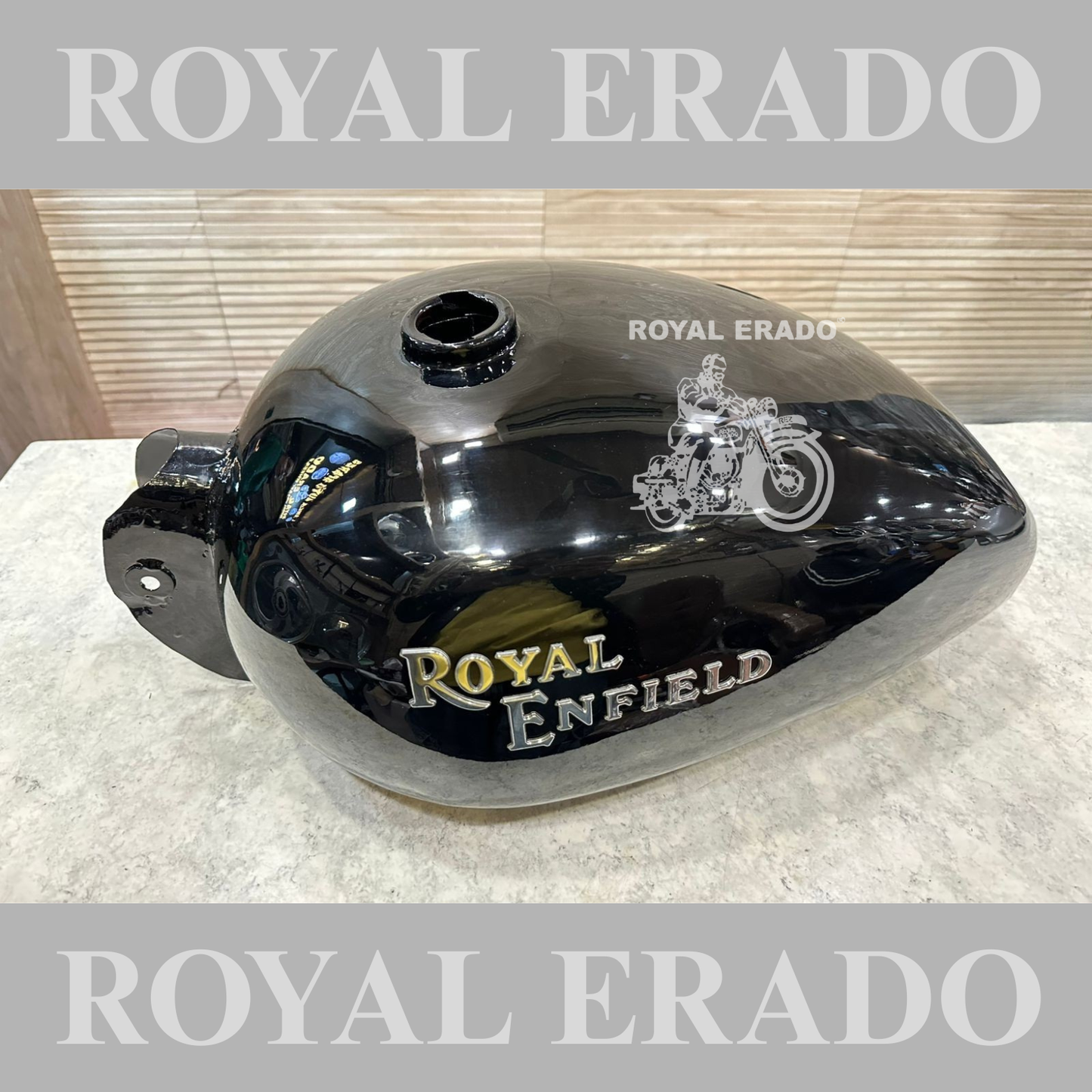 Royal Enfield Electra tank in Black Magic color for all models bs-3 an ...