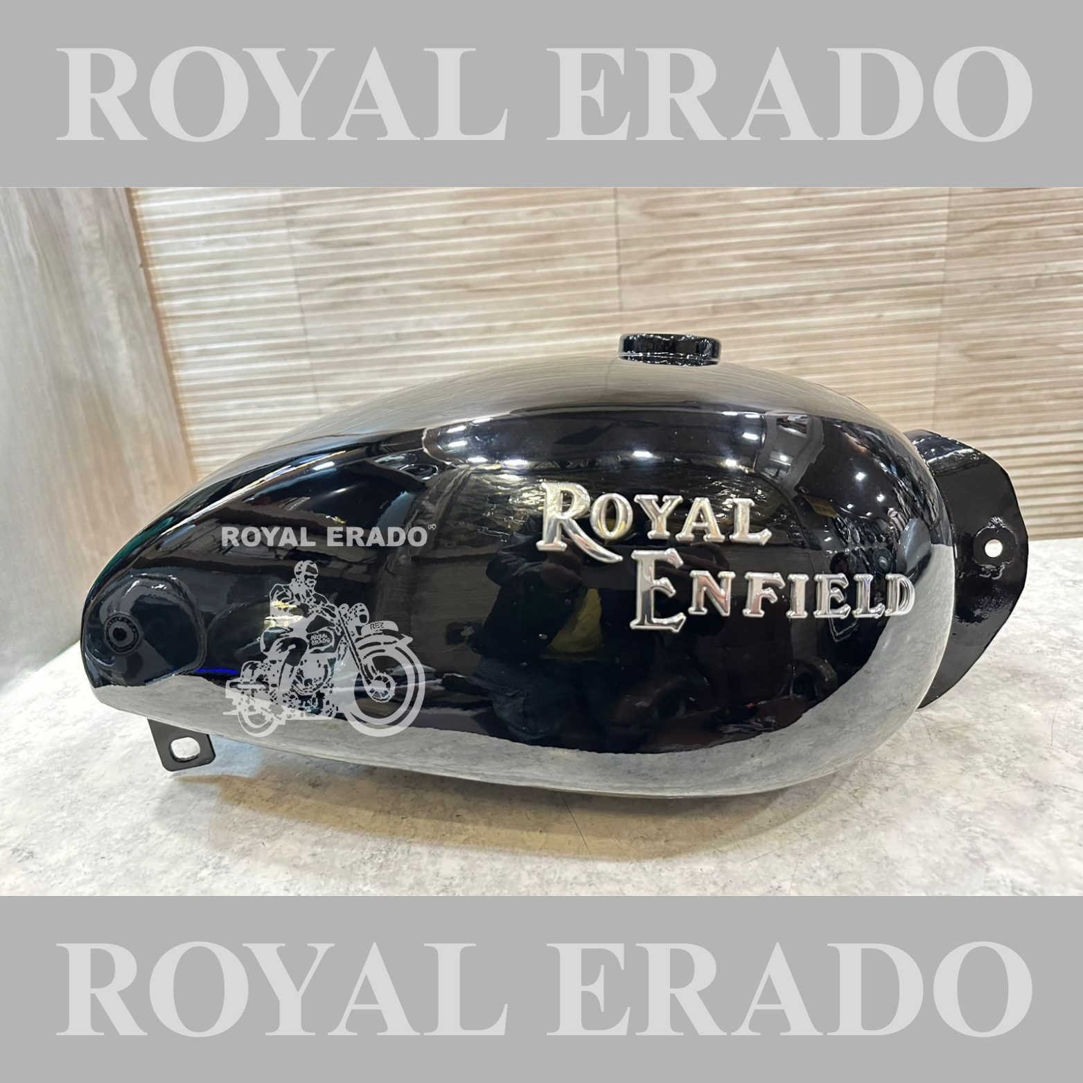 Royal Enfield Electra tank in Black Magic color for all models bs-3 an ...