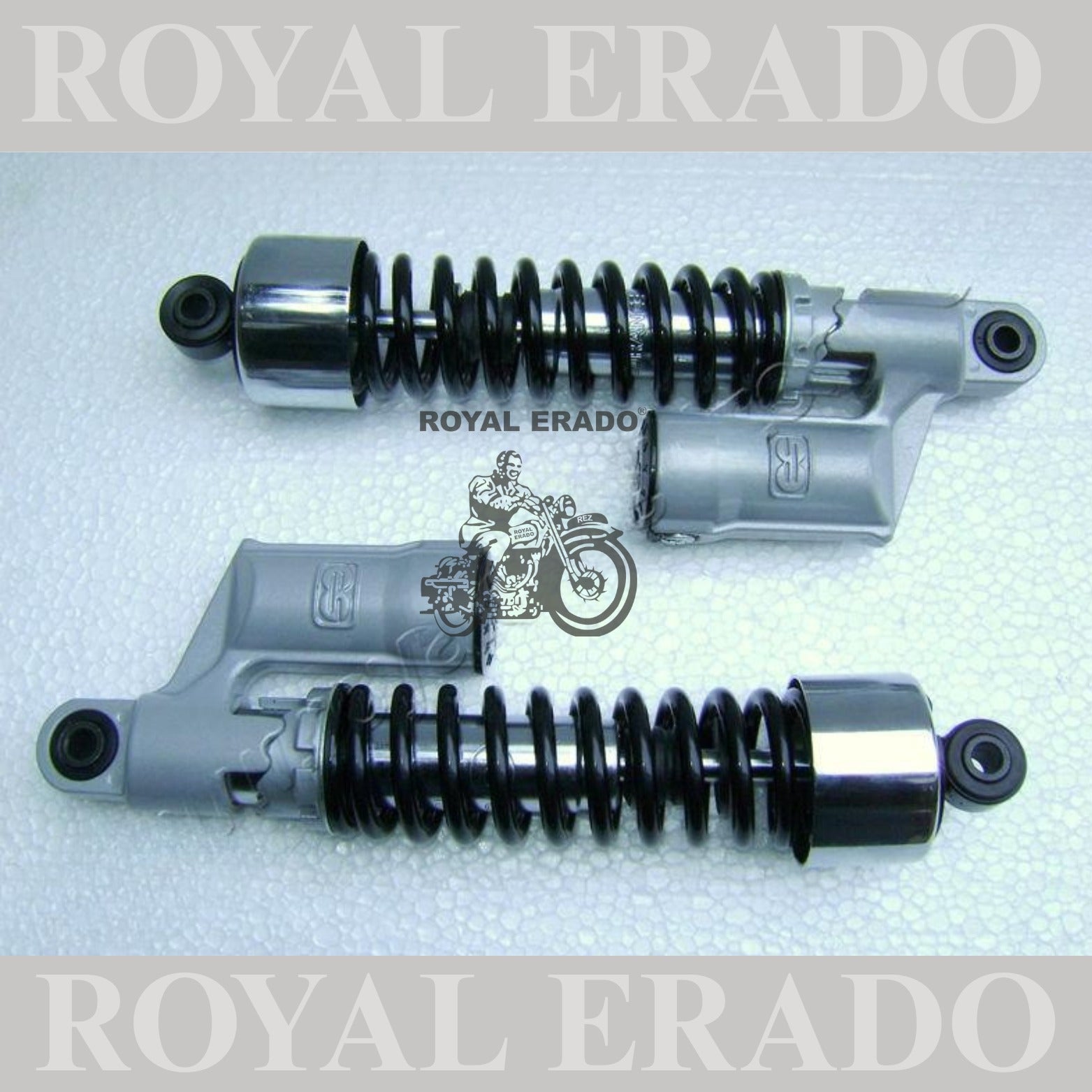 Royal Enfield rear gas shocker rear shock absorber for Classic Electra ...